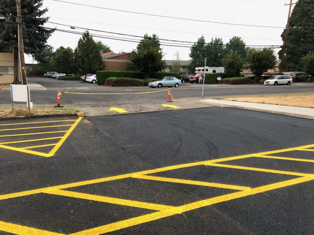 Newberg Pavement Striping Contractors | Parking Lot Line Striping ...